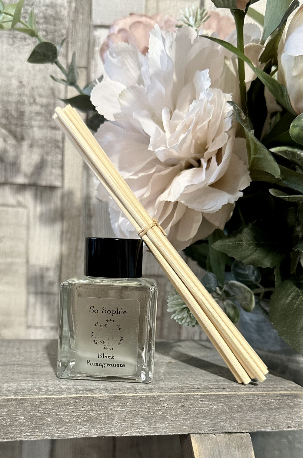 Black Pomegranate Reed Diffuser | Shop | So Sophie