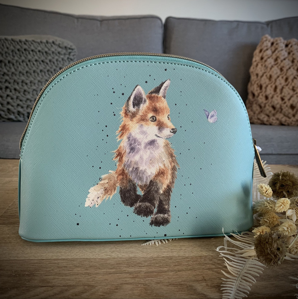 'Born To Be Wild' Medium Wrendale Cosmetic Bag | Shop | So Sophie
