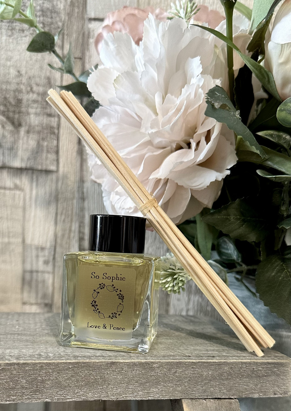 Love & Peace Reed Diffuser | Shop | So Sophie