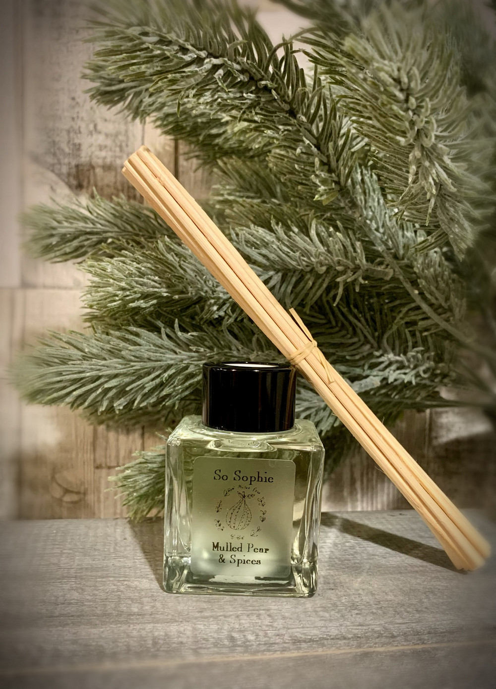 Mulled Pear & Spices Reed Diffuser | Shop | So Sophie