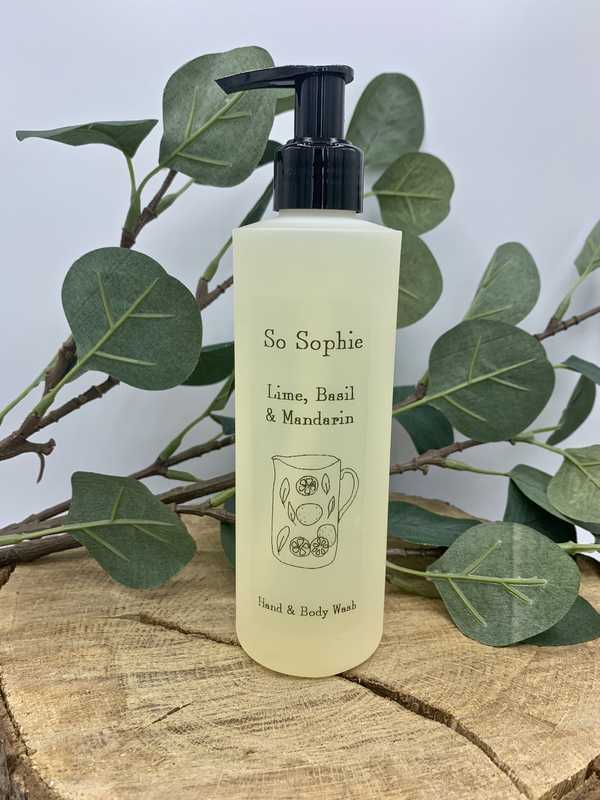 Lime, Basil & Mandarin Hand + Body Wash | Shop | So Sophie
