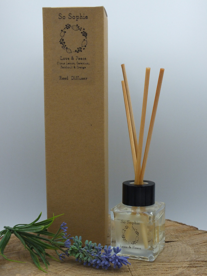 Love & Peace Reed Diffuser | Shop | So Sophie