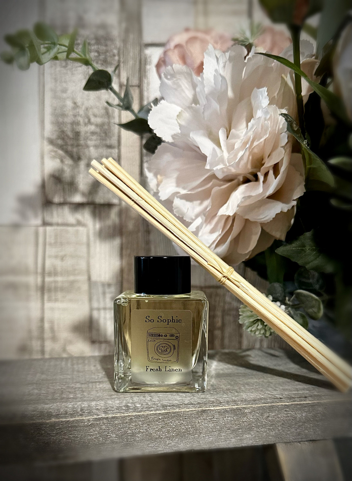 Fresh Cotton/Linen Reed Diffuser | Shop | So Sophie